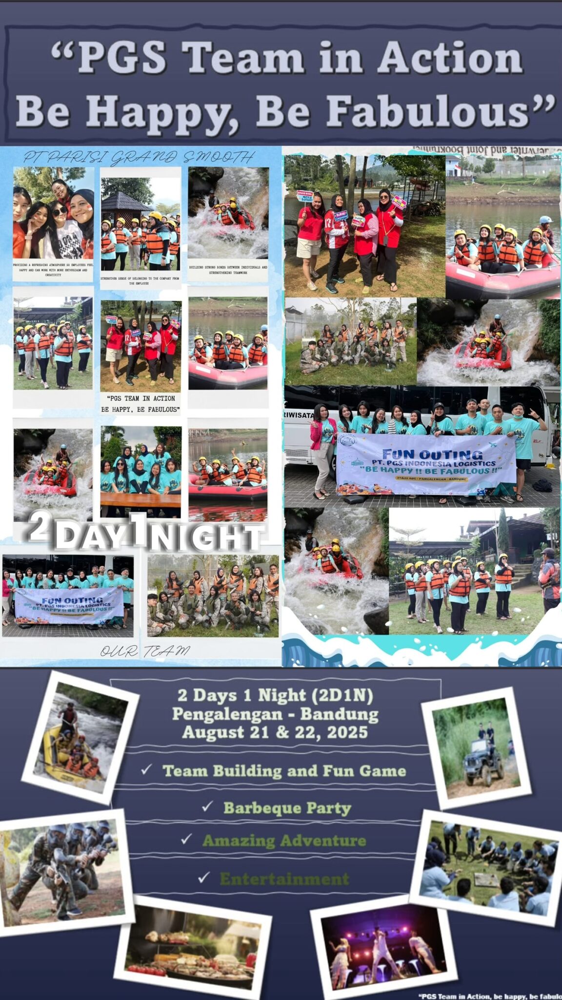 PT. Parisi Grand Smooth Indonesia Logistics – Team Building Outing 2025 ...